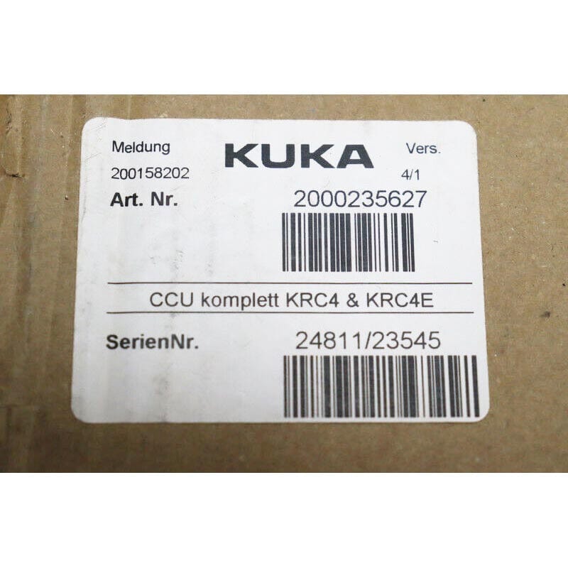 Kuka Robot 00235627 00-235-627 KRC4/KRC4E CCU board