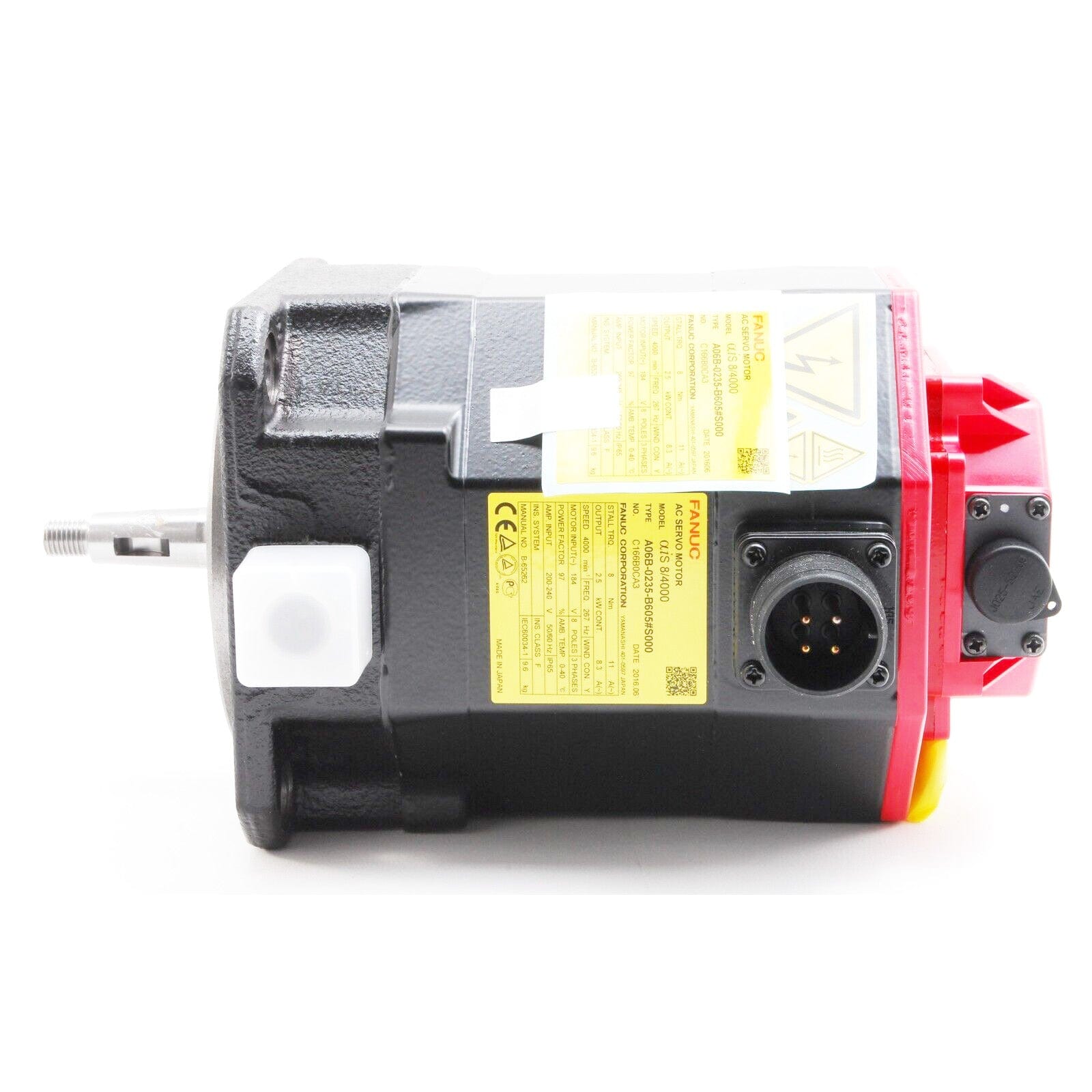 Fanuc Robotics A06B-0235-B605#S000 ais8/4000 Servo Motor