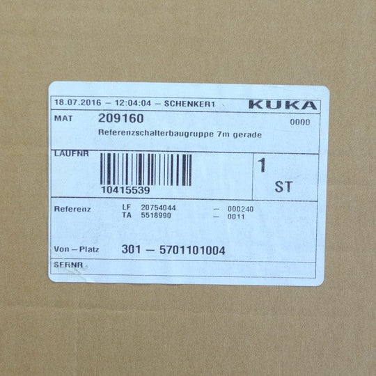 Kuka 00-209-160 Reference point switching element 7m, straight