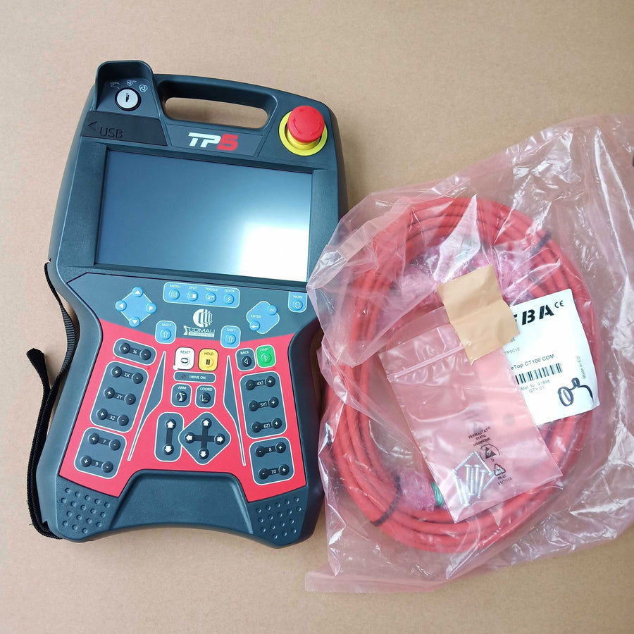 COMAU Robotics C5G-TP5WC CR17910085 Robot Teach Pendant