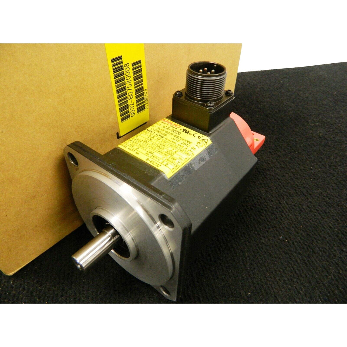 Fanuc A06B-0032-B075#0008 AC Servo Motor 0.5kw