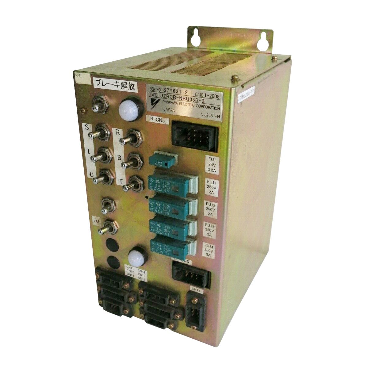 Yaskawa Robot JZRCR-NBU05B-2 NX100 Power Unit